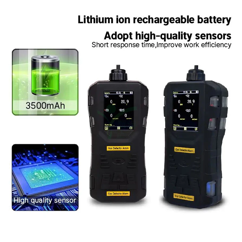 Explosion-proof Multi Gas Leak Detector Alarm For Ph3 Ch3br Phosphine ...