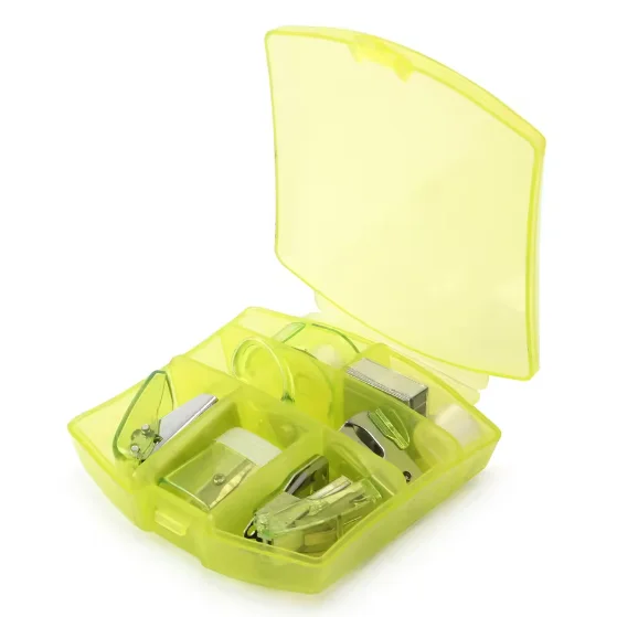 Mini Stationery Set with Plastic Box - Perfect for Promotions