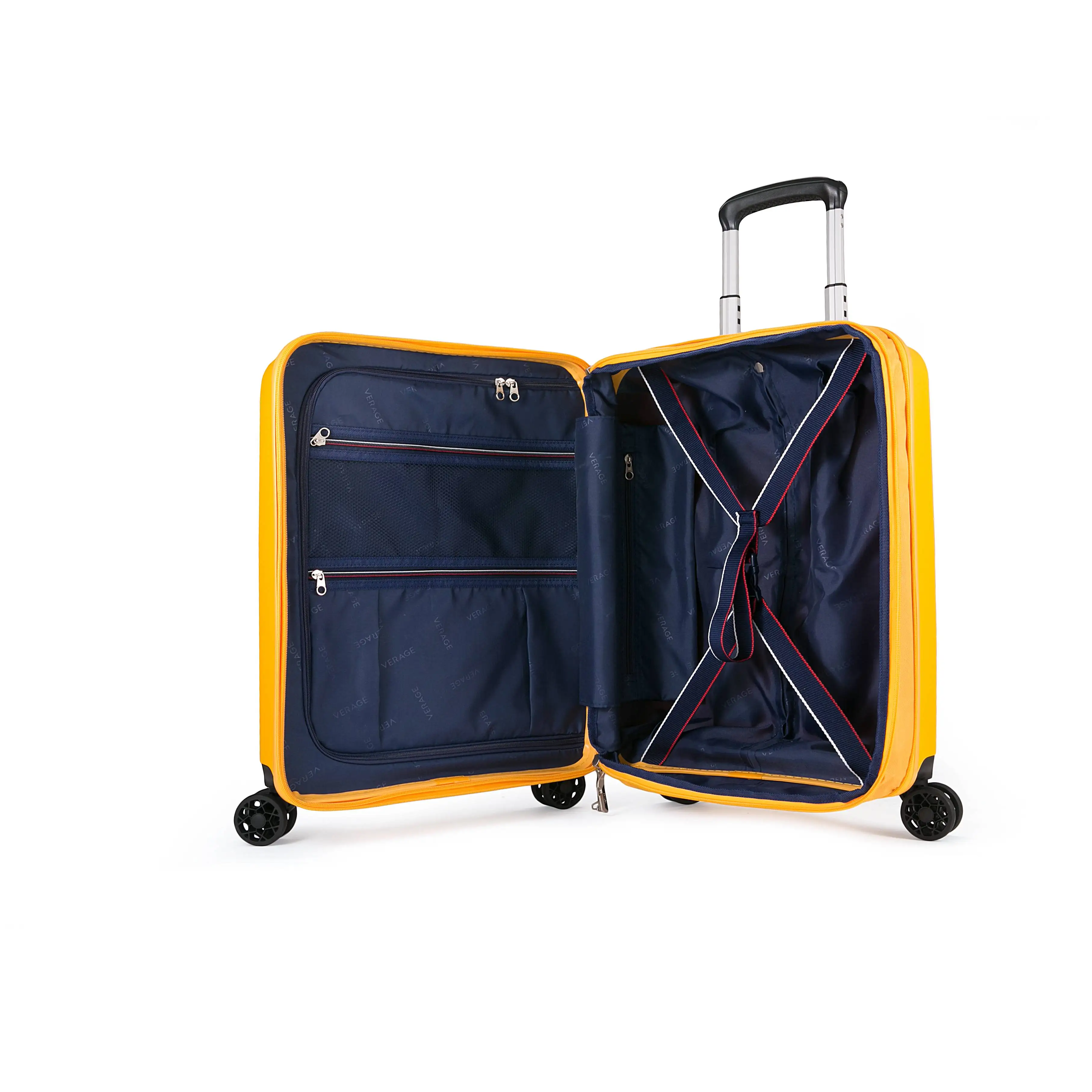 Verage New Arrival Durable Pp Hardside Spinner Wheels Luggage 3pcs Sets ...