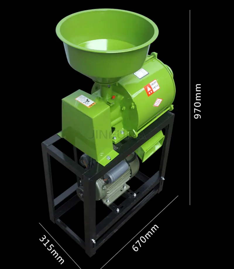 Home Mehl mühle Brecher Maschine Maiskorn Mahl pulver Herstellung Mais ...