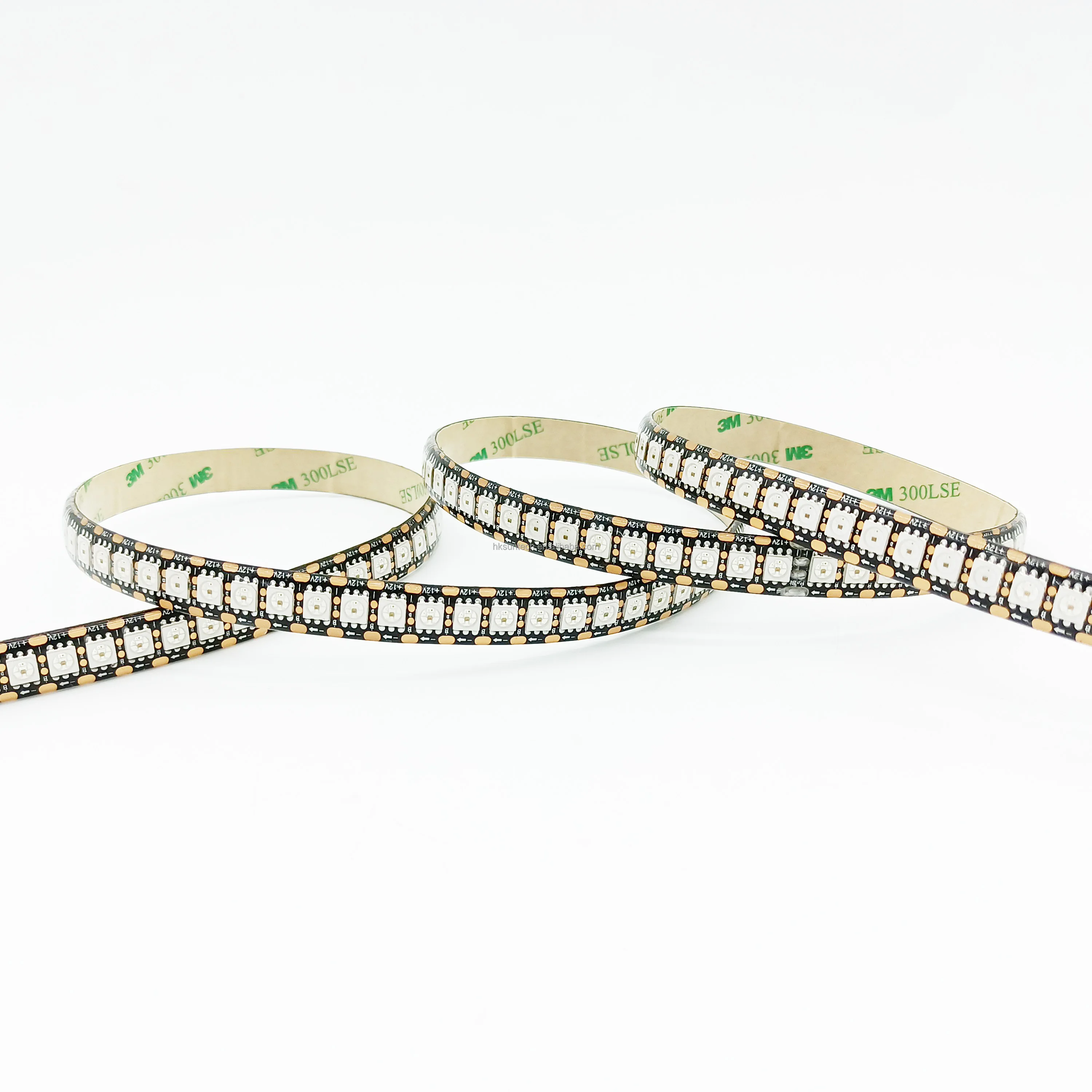 Individually Addressable APA102 144 leds LED Strip Light 12mm 43w/m For ...