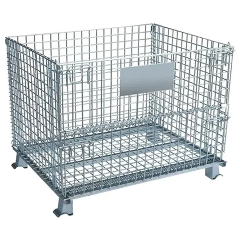 Warehouse folding metal stacking galvanized industrial zinc large steel ...