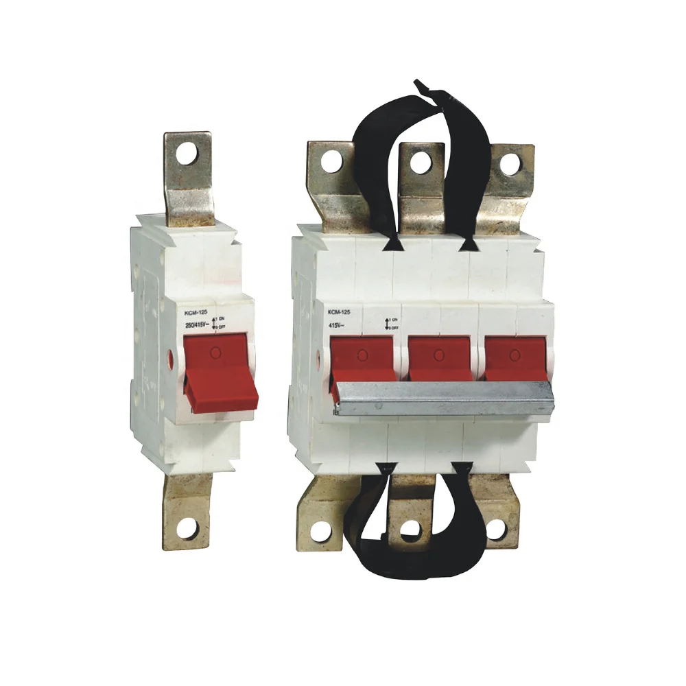 AC Switch Disconnector Single Pole Isolator Switch 125A 160A 250A Disconnector Switches 1Pole ...
