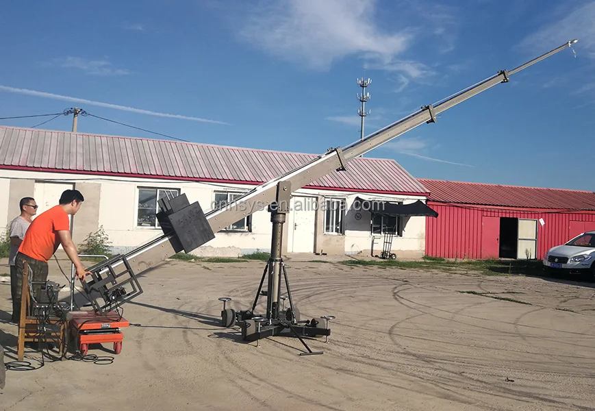 12m 40ft Telescopic Cinema Camera Crane Jib - Grua De Cine