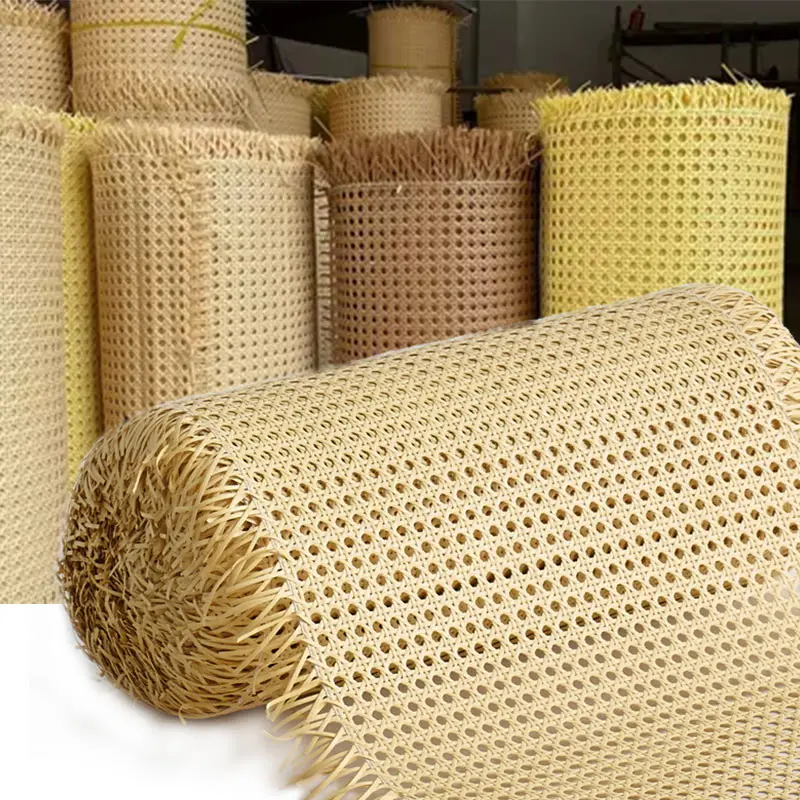 manufacturer pe plastic webbing rattan cane webbing/ rattan webbing ...