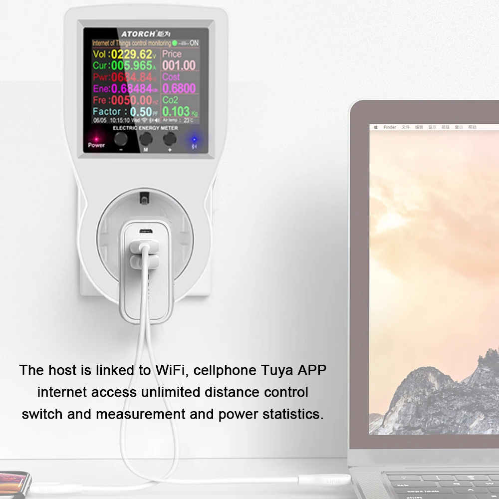 Smart Digital Wattmeter - Efficient Power Consumption