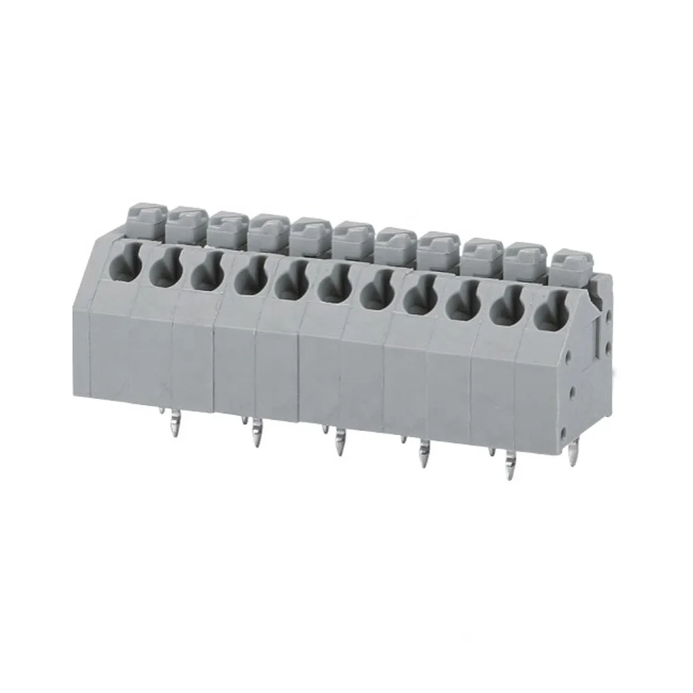 Pcb Screwless Terminal Block Connector With 3.50mm 2.50mm Pitch - Buy ...