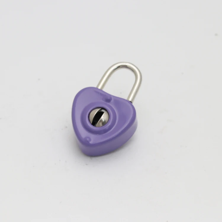 Quick Release Snap Lock Plastic Bag Small Heart Shaped Locket Keyring ...
