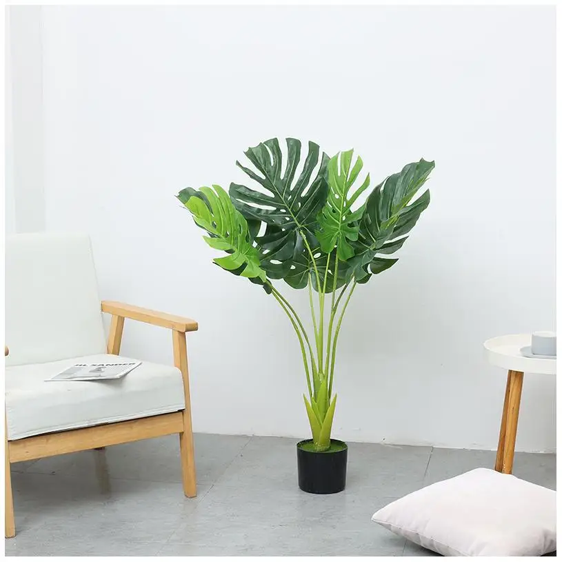 Artificial Fake Tree Plants For Home Decoration Led Olive Pot Coconut ...