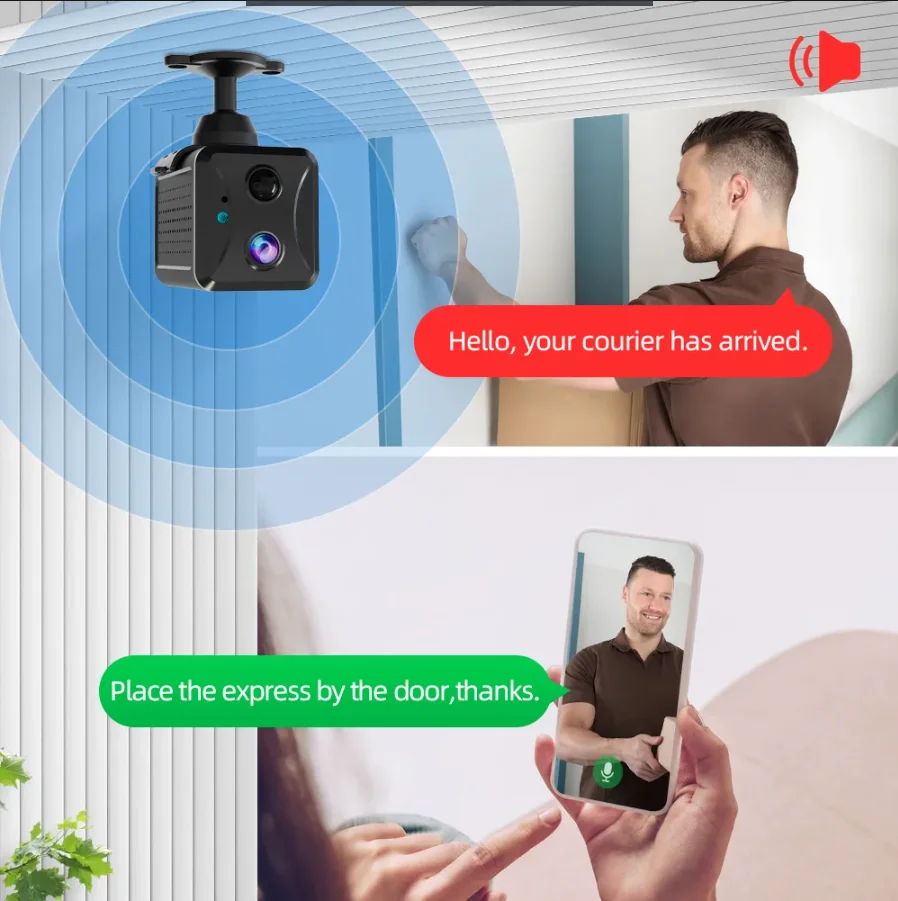 UBOX R9 4G 5mp Mini Camera - 1080p HD IP Security Cam