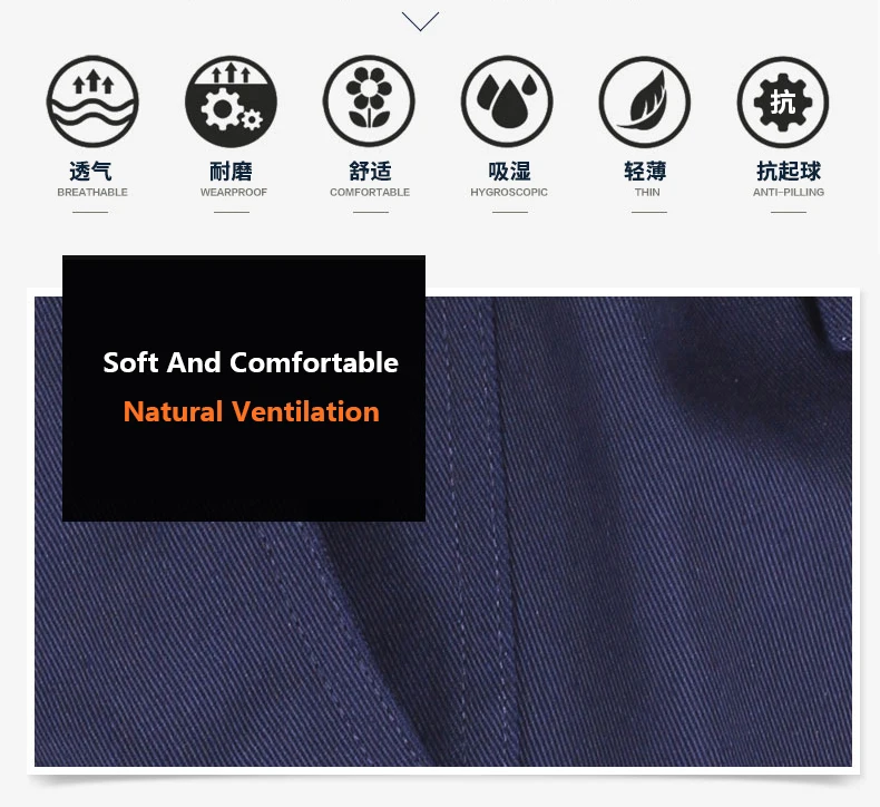Reflective Work Uniform Factory Safety Long Sleeves Working Clothes ...