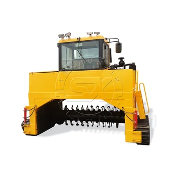 Agriculture Compost Windrow Turner Machine / Mushroom Compost Turner ...