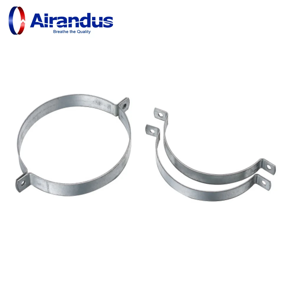 HVAC system air conditioner Spiral Duct Clamp ventilation pipes clamps ...