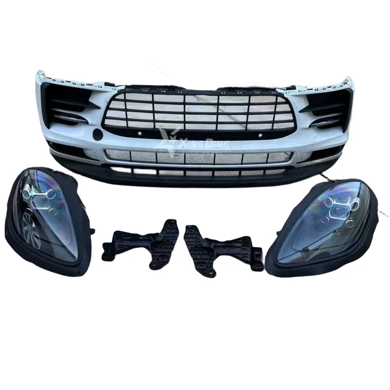 For Porsche Markan Retrofits And Upgrades Full Front And Rear Bumper ...