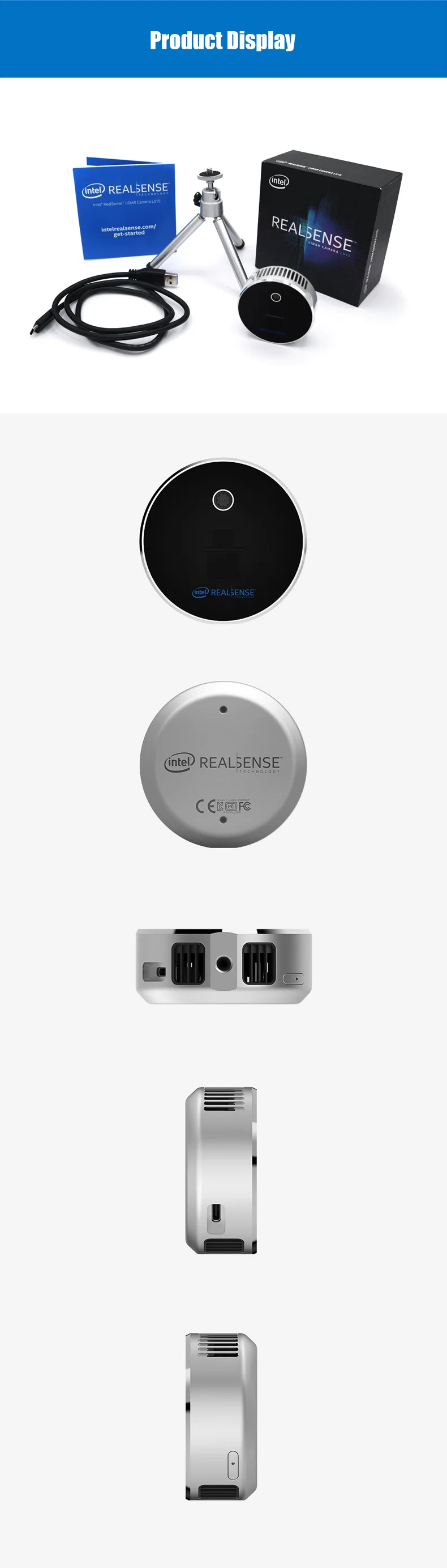 Intel Realsense Lidar L515 - Depth Camera & Laser Rangefinder