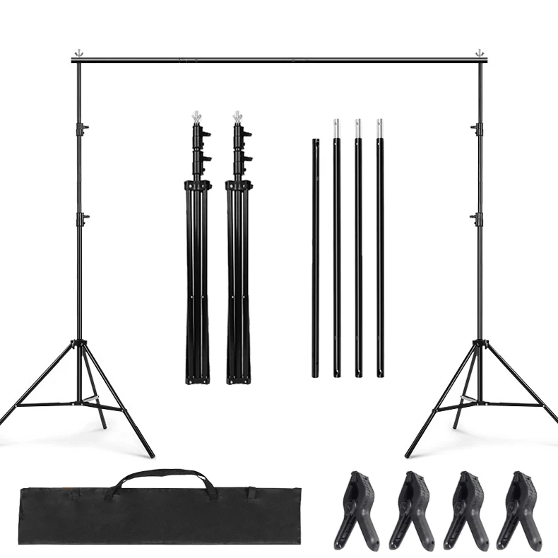 2.8x4m Canvas Photography Background Stand Manufacturing Backdrop ...