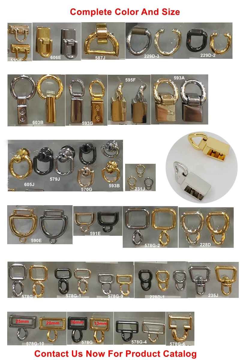 Rivet Strap Buckle Connectors - Durable & Versatile Hardware