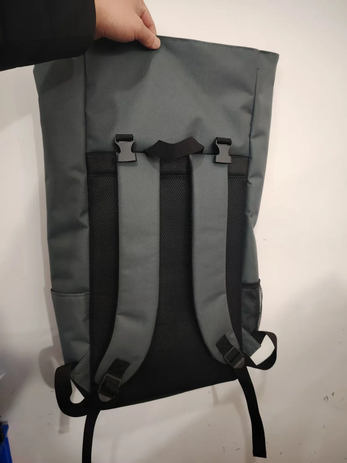 Wholesale 24 Pack PVC Lined Backpacks Assorted Colors Zipper Closure ...