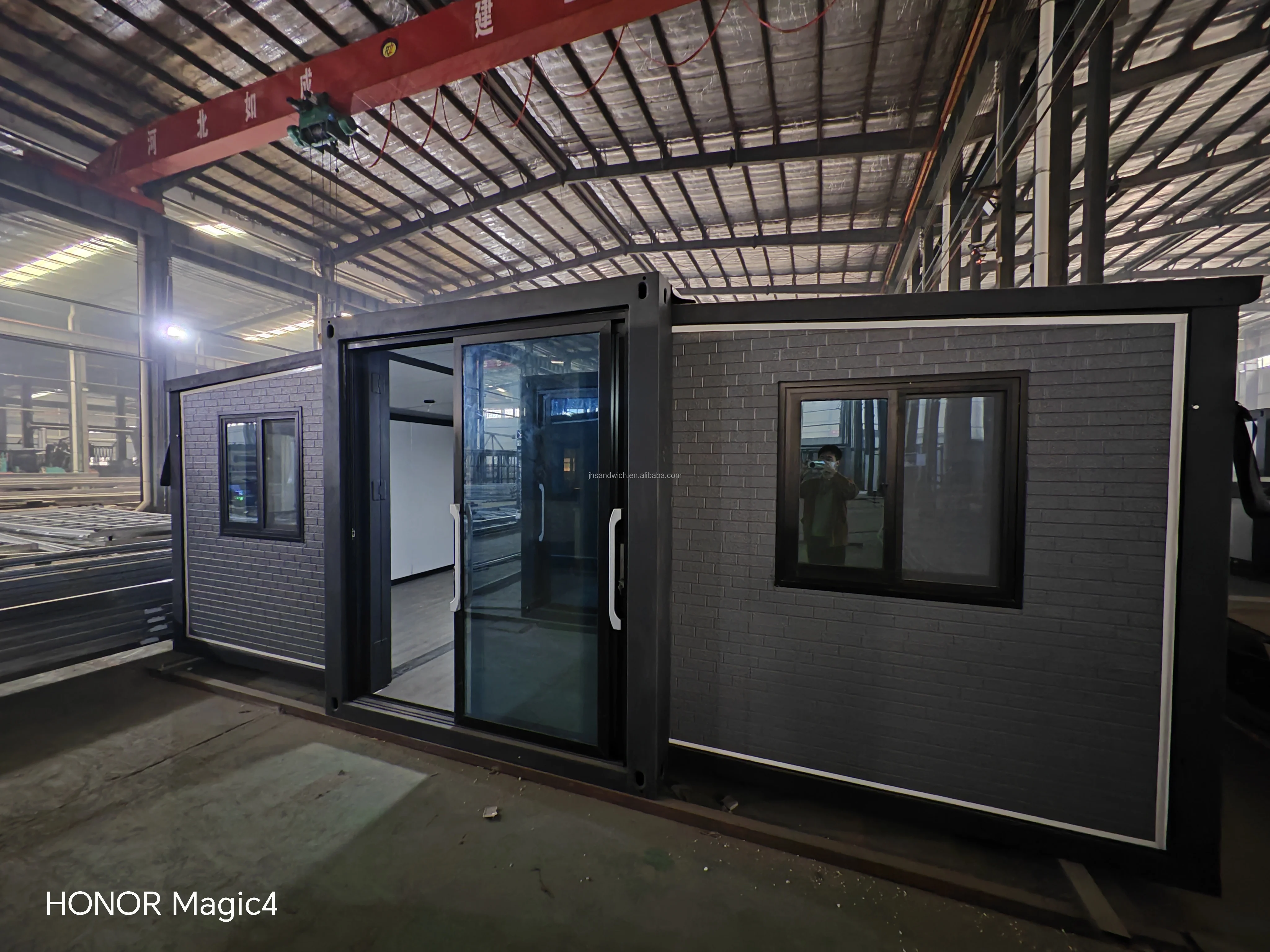 40ft Folding Expandable Granny Flat Prefabricated Container House Good ...