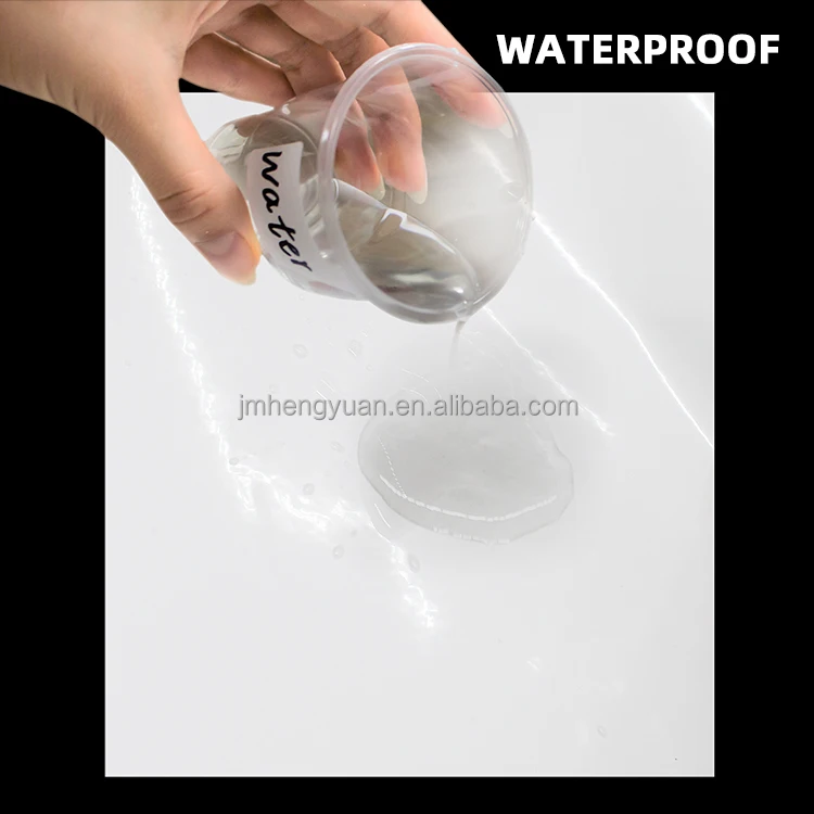 Good Quality Self Adhesive Label Pet Film Sticker 50um Bright Glossy ...