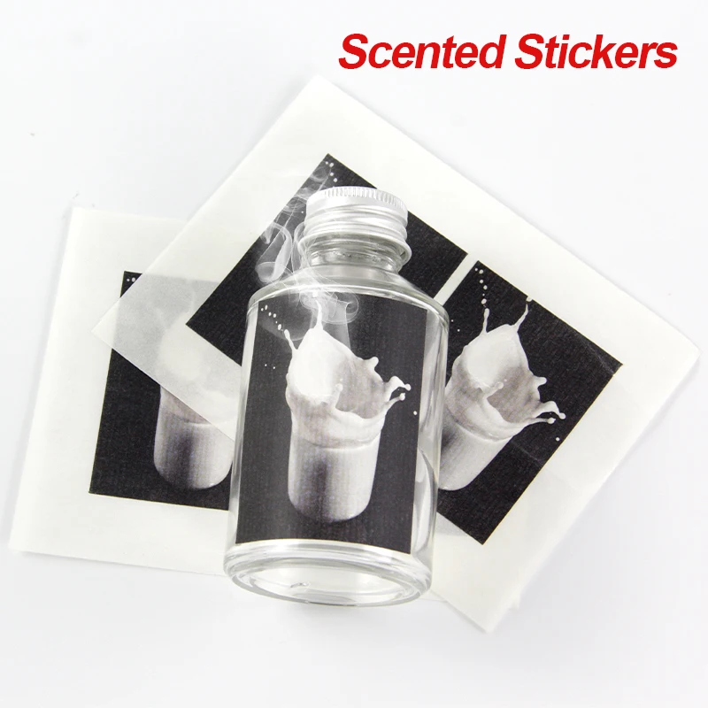 Custom Sniff Vinyl Stickers Different Adhesive Scented Sticker ...