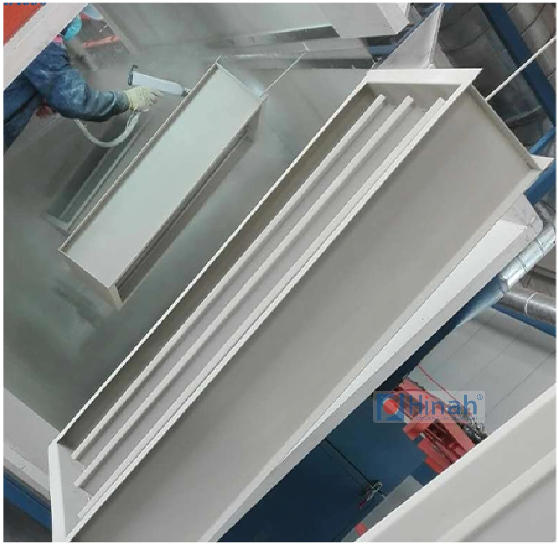 Automatic MDF Board Powder Coating Production Line - HANNA