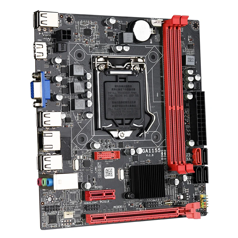 Source Factory B75M Mother Board SATA LGA1155 Chipset La