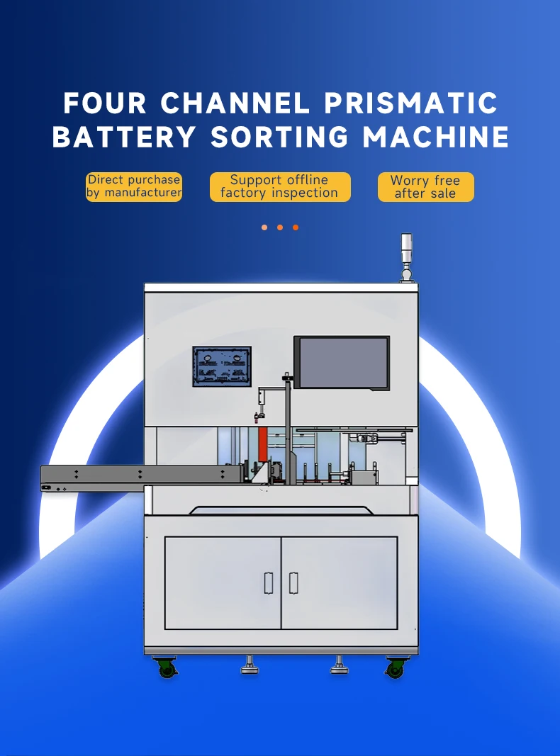 4 Channel Prismatic Battery Cell Sorting System with OCV and IR Testing ...
