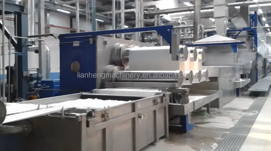 PSF Production Line Low Elongation Polyester Staple Fiber Textile Raw ...