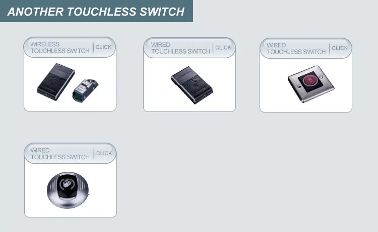 Doortec Automatic Sliding Door Sensor Switch Wireless Touchless Switch ...