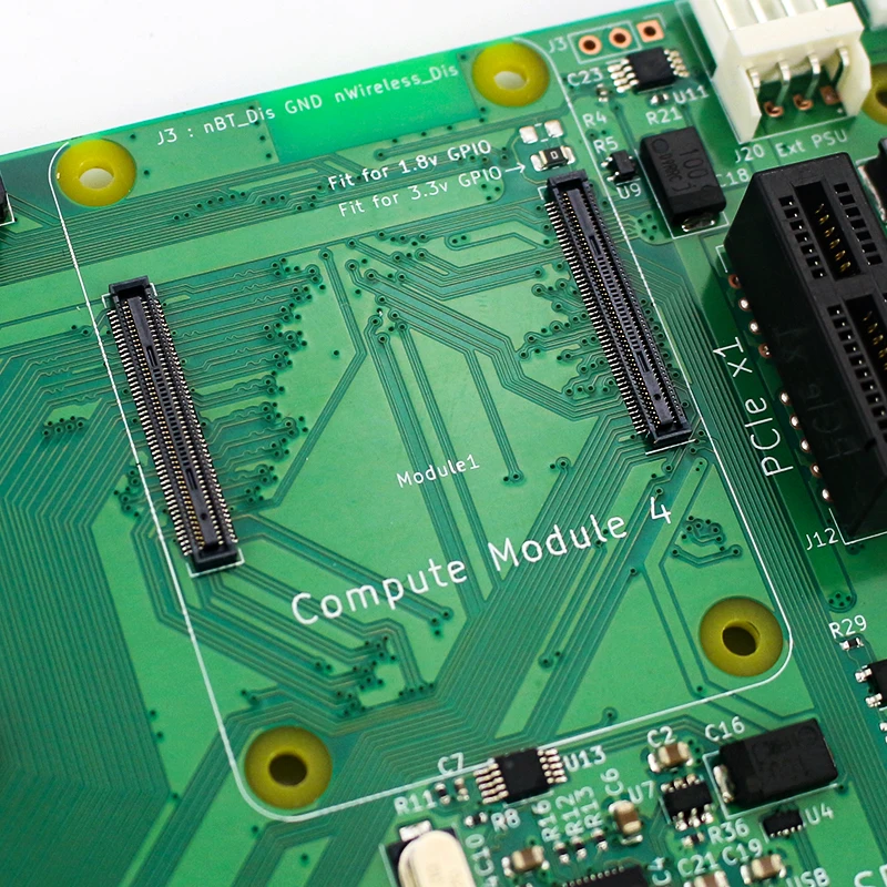 Official Raspberry Pi Compute Module 4 Io Board For Rpi Cm4 - Buy ...