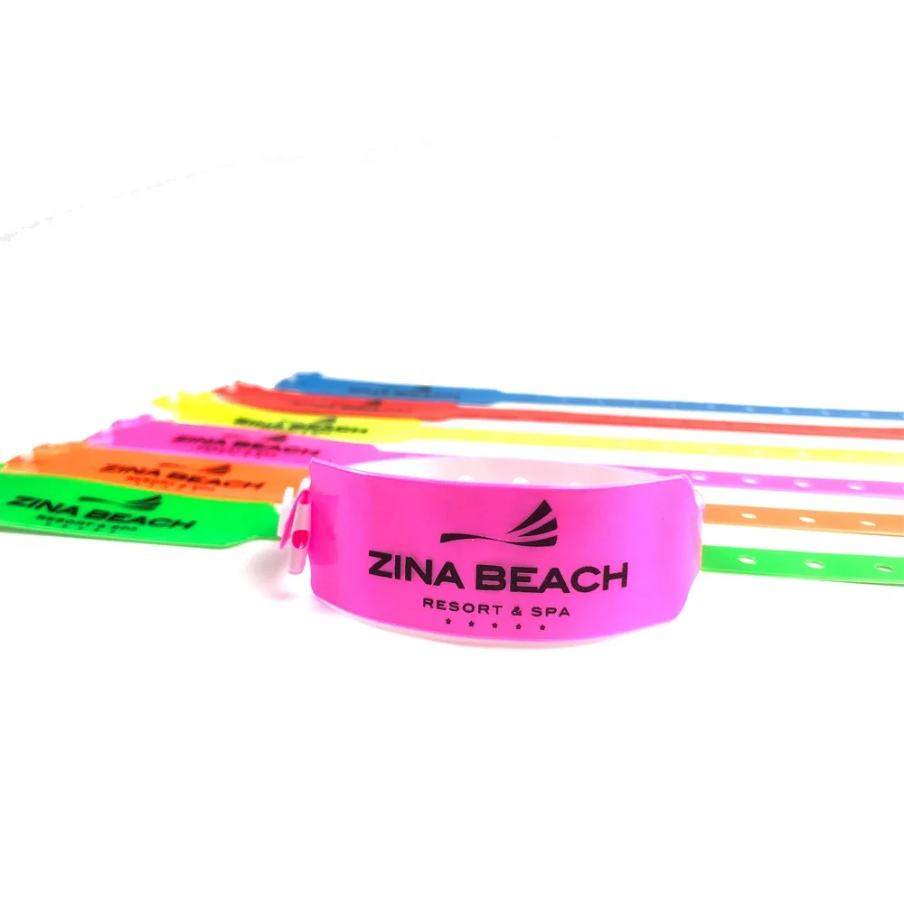 Custom Vinyl Wristbands for Events - Professional ID Bracelets
