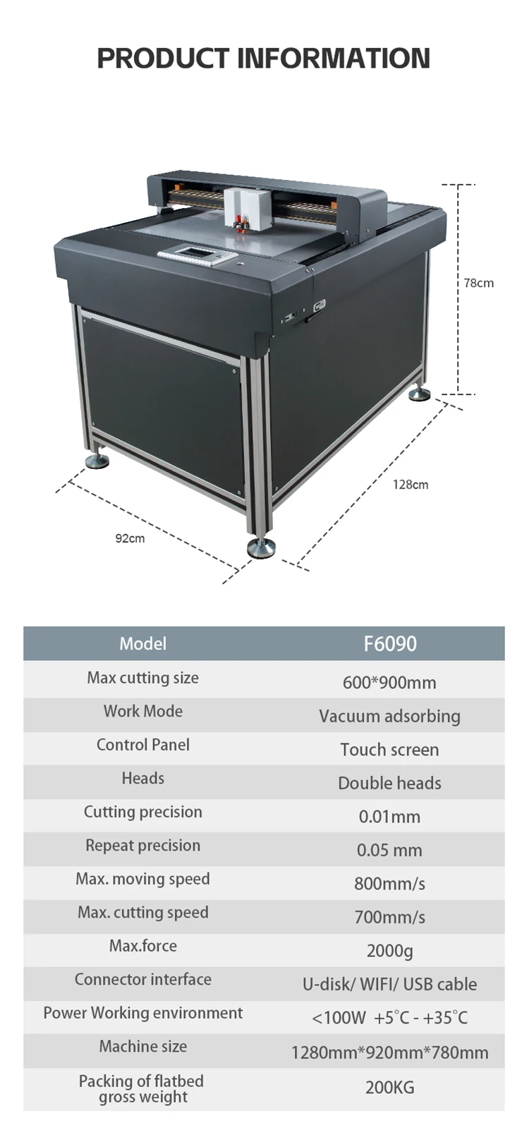 Yitucut Cnc Corrugated Cardboard Cutting Machine Flatbed Die Cutter ...
