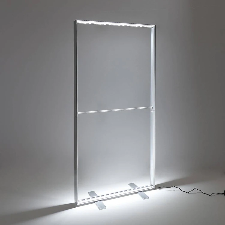 S85X200CM LED Strip Exhibition Single Sided Trade Show Display LED ...