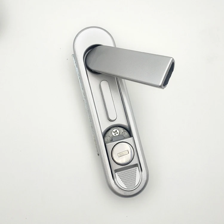 Ab302 Swing Handle Plane Lock With Push Button For Equipment Door - Buy ...