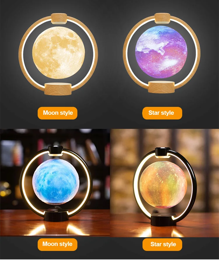 Magnetic Levitation Moon Bluetooth Speaker - Buy Magnetic Levitation ...