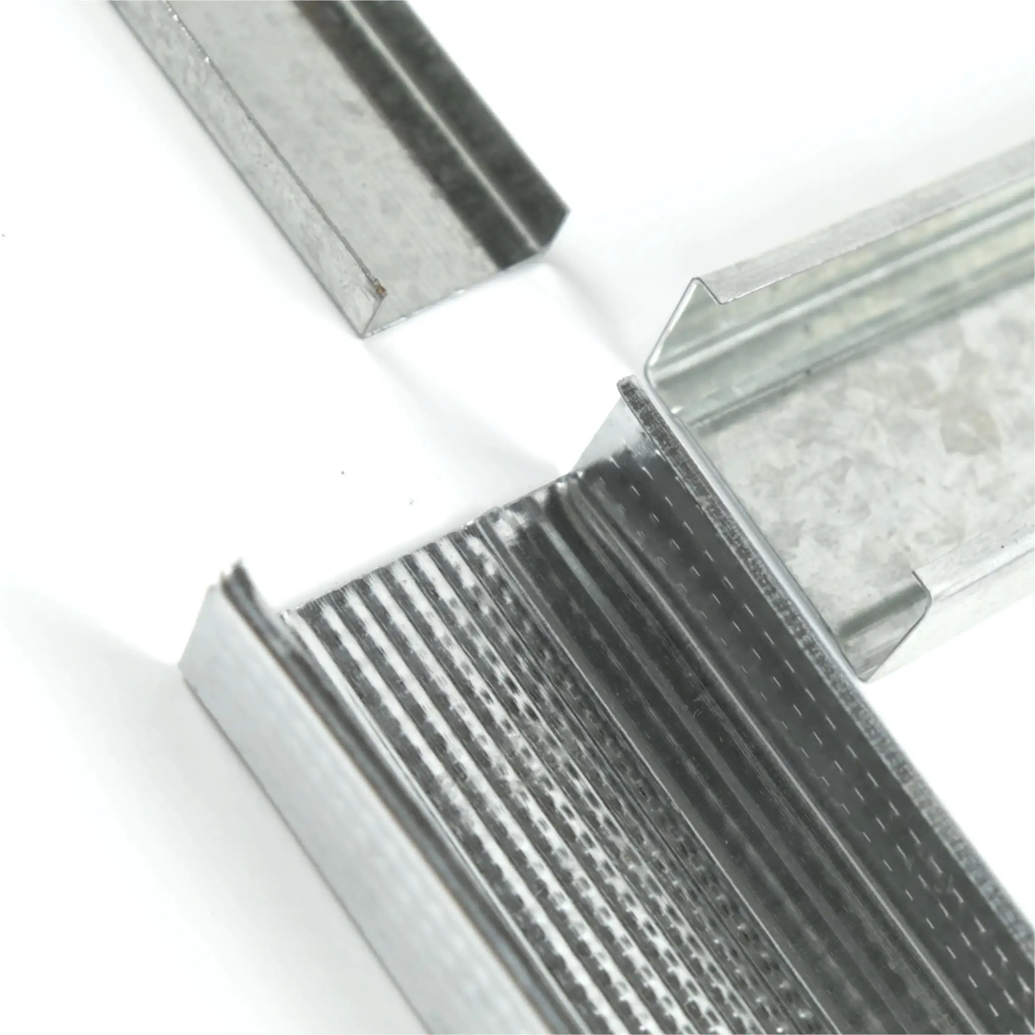 Galvanized Steel Profile Track Gypsum Decoration And Wall Framing In ...