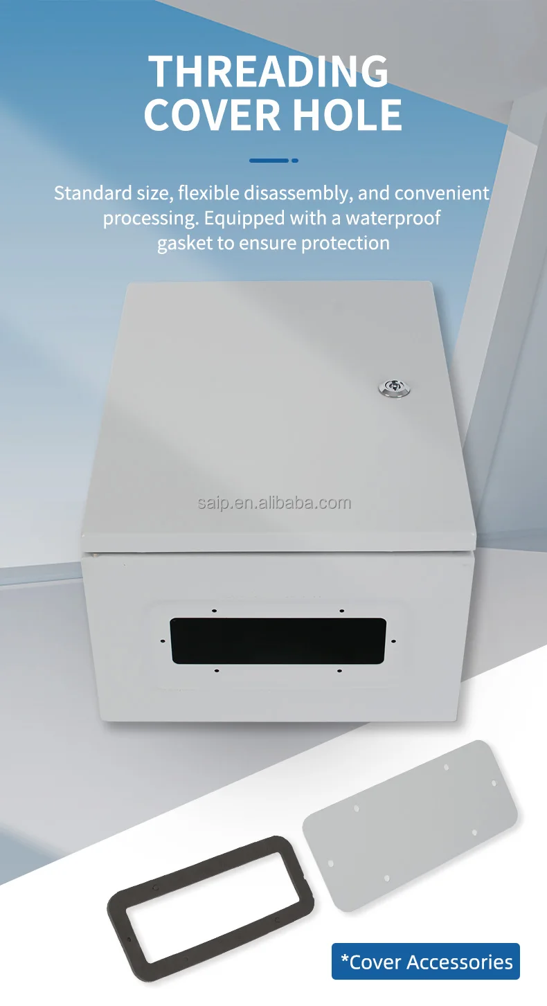 SAIPWELL IP65 IP66 Electrical Enclosure Iron UL Enclosure Electric ...
