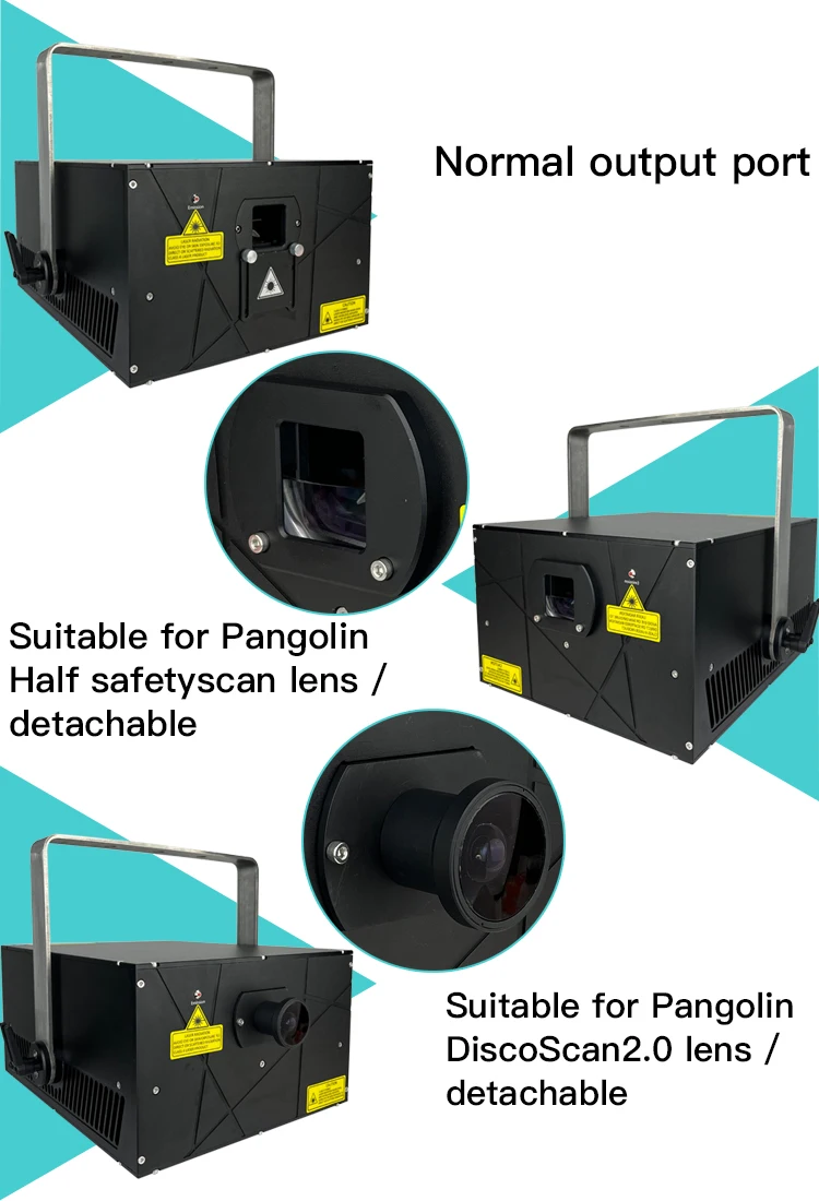 Outdoor Disco Laser 20W RGB Animation Laser Stage Lights