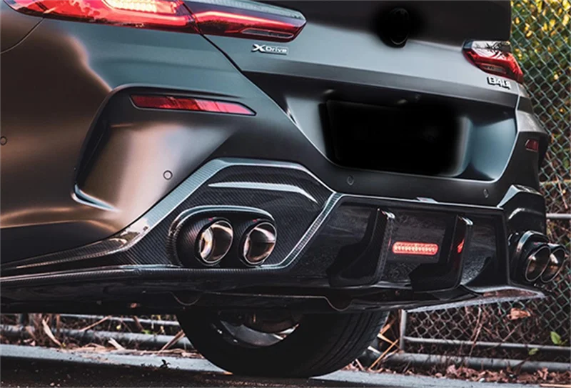 TK Style Carbon Fiber Front Bumper Lip Side Skirts Rear Diffuser Rear ...