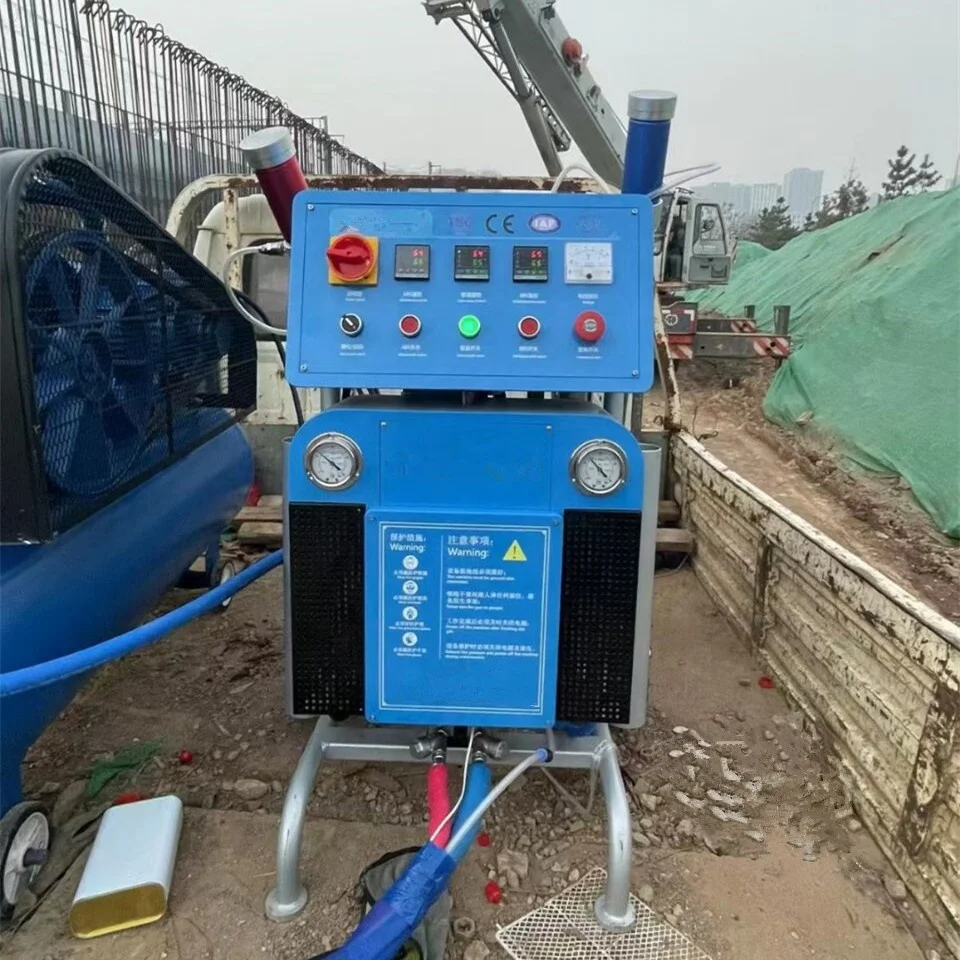 Pneumatic Two-component High Pressure Polyurea Spraying Machine - Buy ...