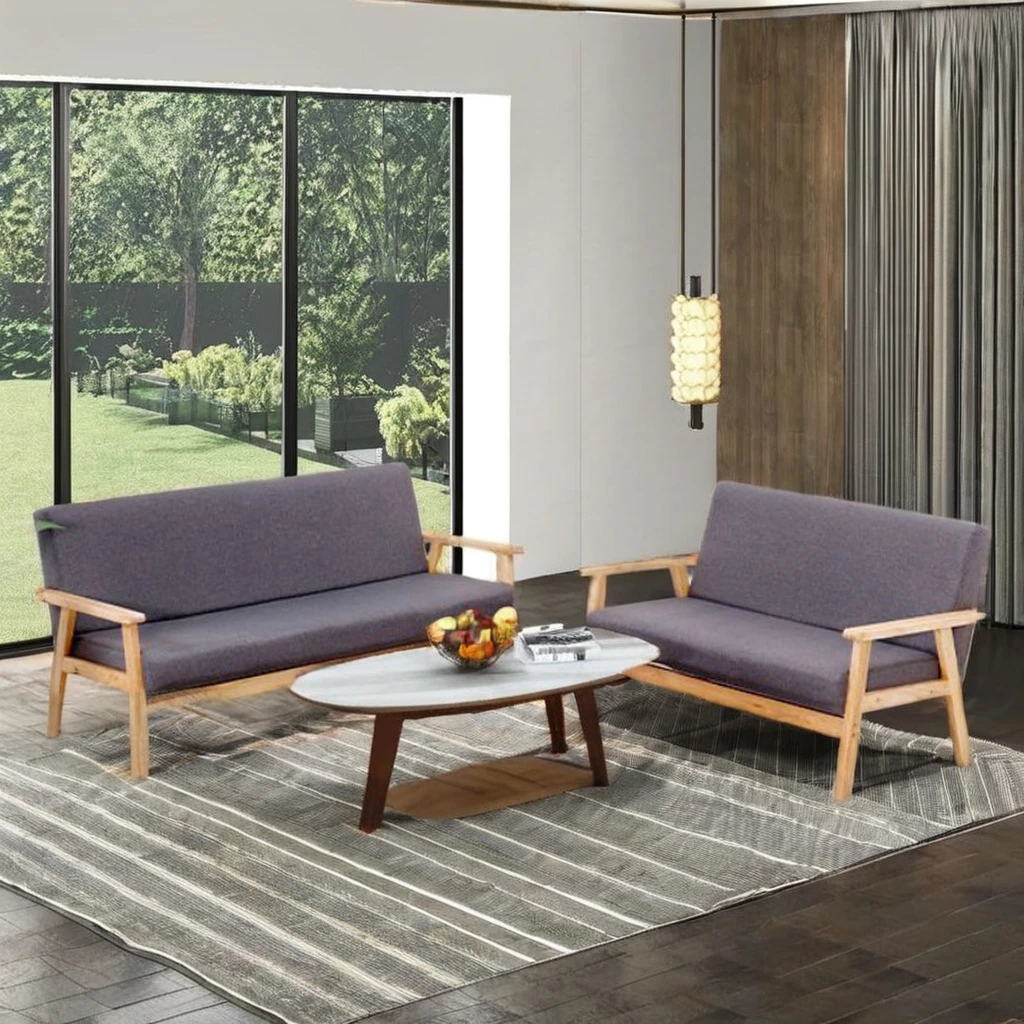 Modern Modular Sectional Sofa Set Reclining Folding Fabric Upholstered ...