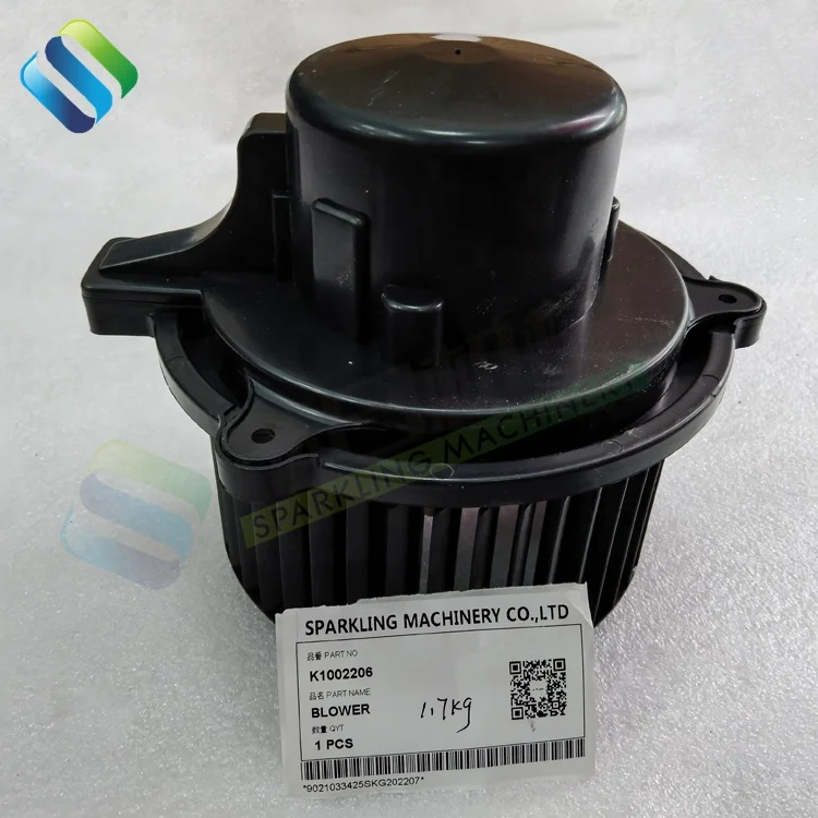 K1002206 Blower Motor for Doosan DX225LC DX140W Excavators