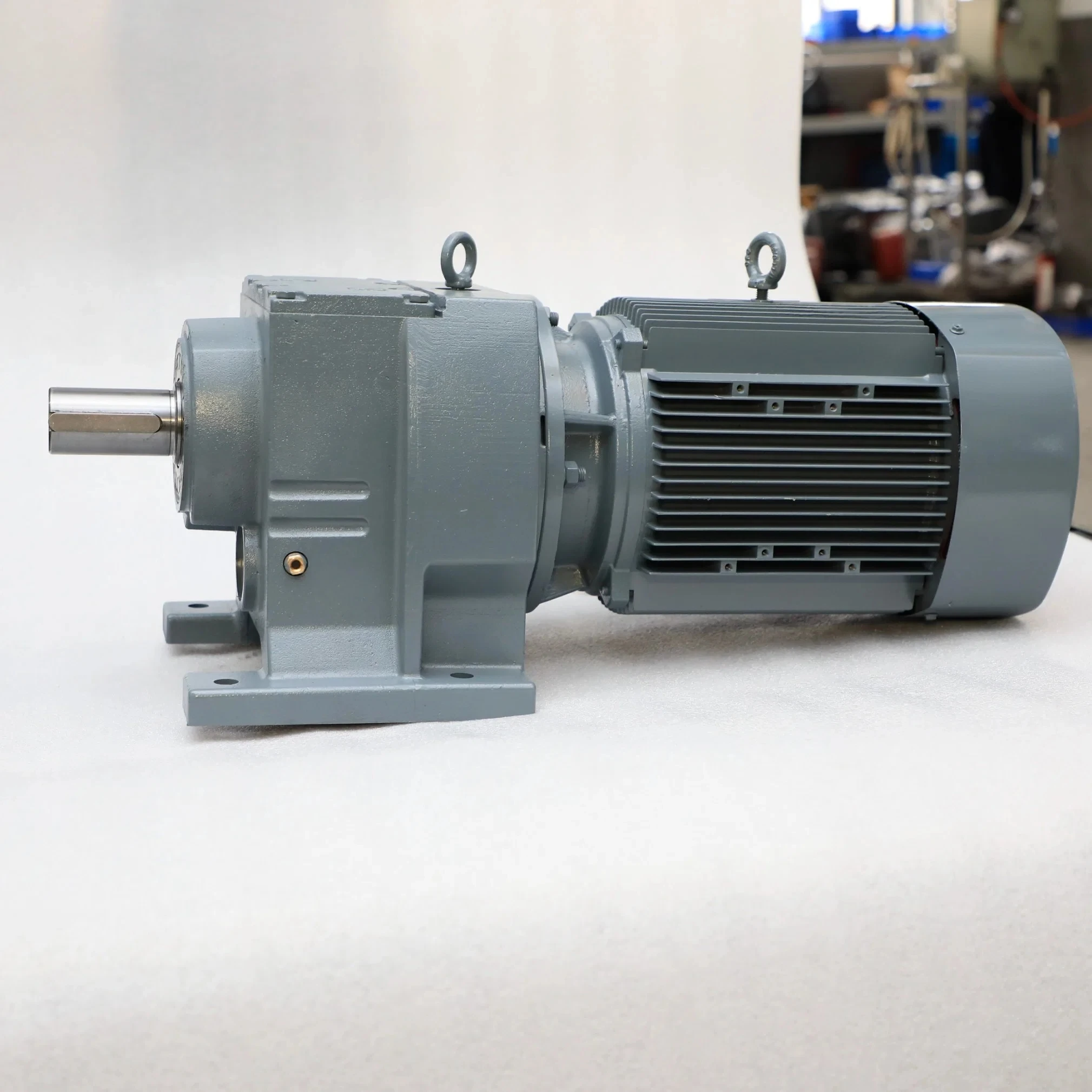 R167 Helical Gearbox With Iec Ac Motor - Buy R167 Gearbox,Gear Motor ...
