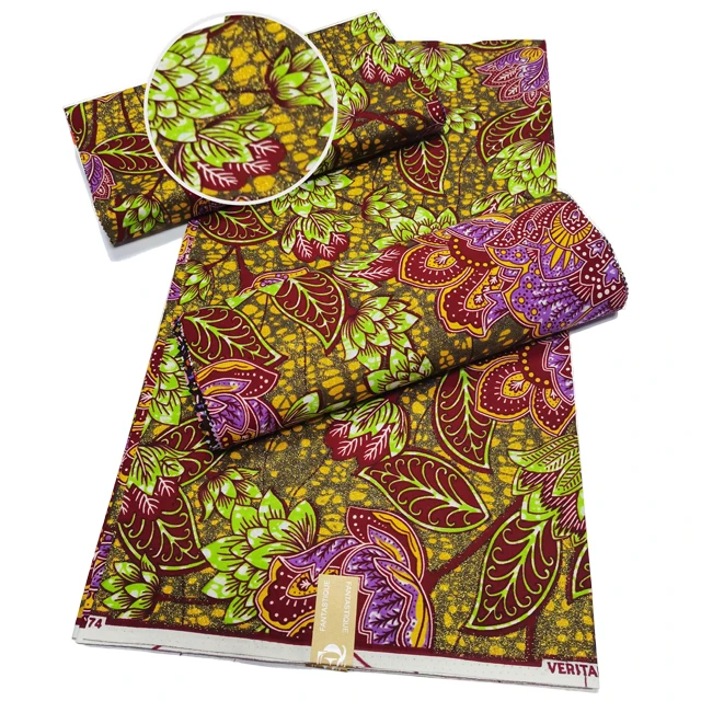 New Coming Golden Wax African Wax Print Fabric Africa Design Capulana ...