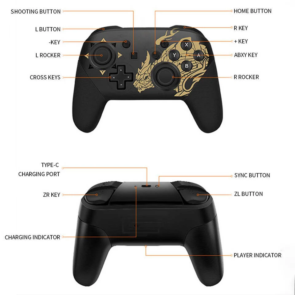 Wholesale Factory Price Game Accessories New Switch Game Controller ...