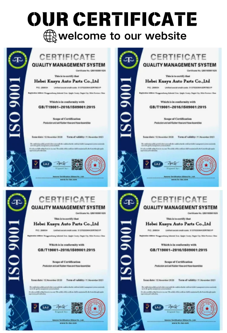 Automotive Engine System Radiator Coolant Hose Water Tube Pipe OEM ...