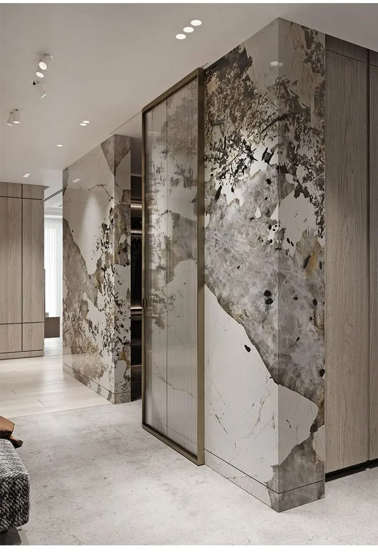 Wholesale Natural Luxury Pandora White Patagonia Marble Big Slab Tile ...