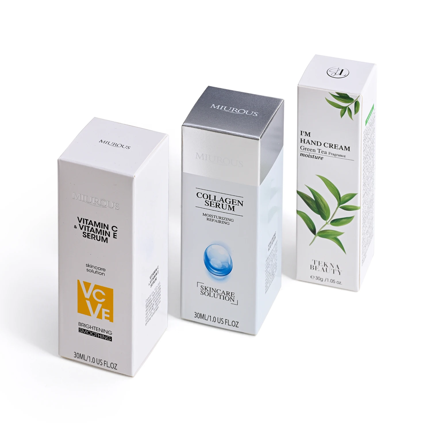 Free Design Luxury Cosmetic Paper Boxes - Customizable