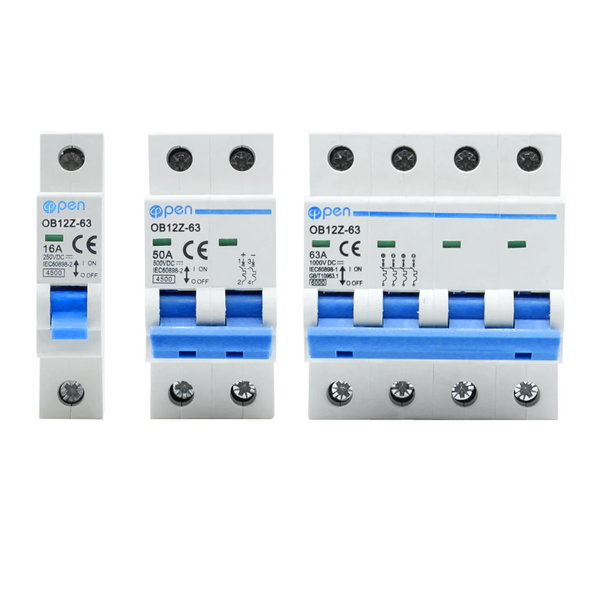 DC MCB 12V-60V Circuit Breaker - Battery Protection Switch